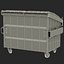 dumpster realistic 3d model