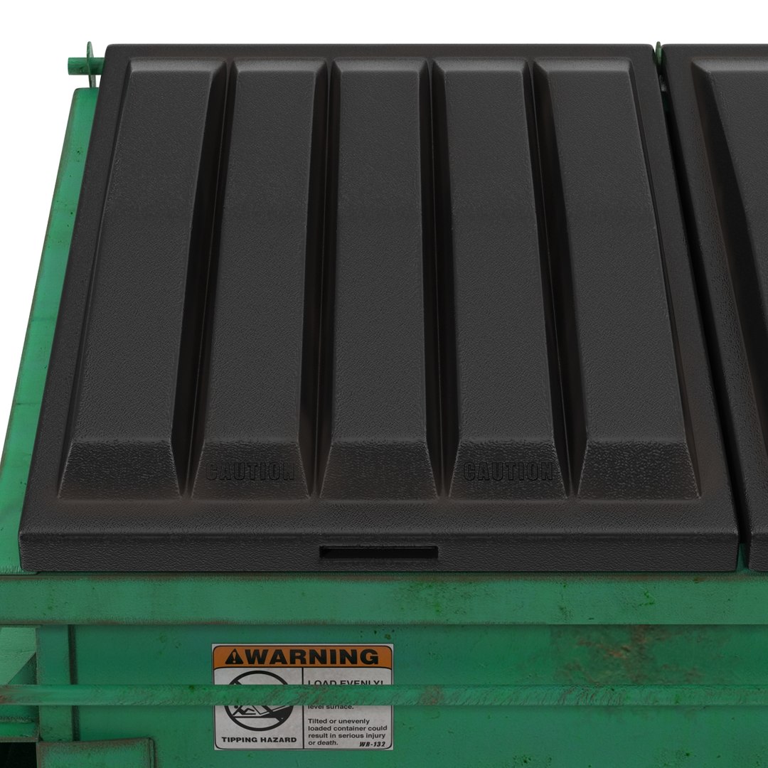 dumpster realistic 3d model