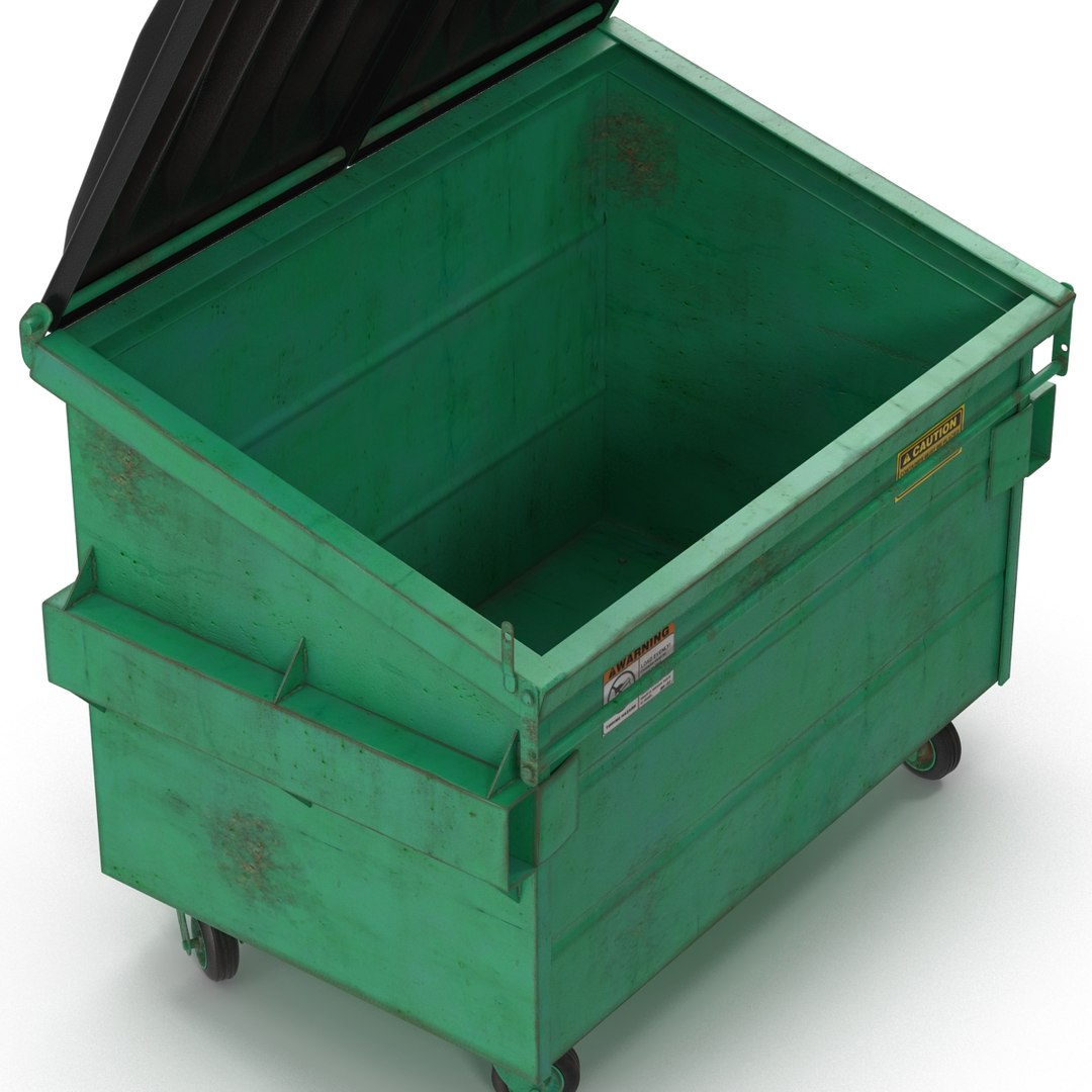 dumpster realistic 3d model