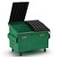 dumpster realistic 3d model