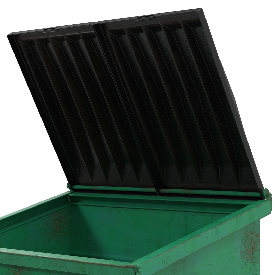 dumpster realistic 3d model