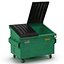 dumpster realistic 3d model