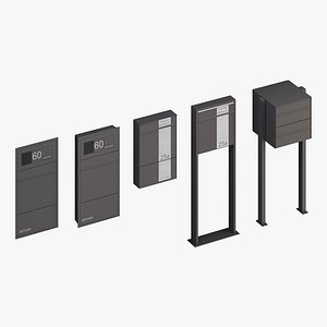 Canada Post Mailbox Mail Box 3d Model