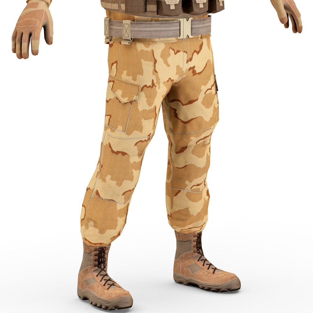 sas soldier clothes 3 c4d
