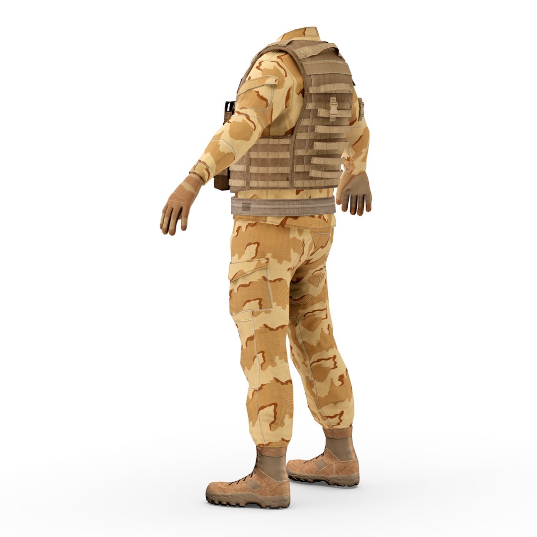 sas soldier clothes 3 c4d