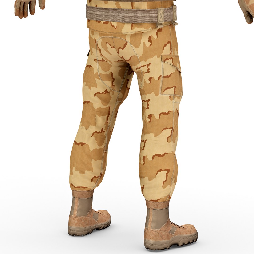 sas soldier clothes 3 c4d