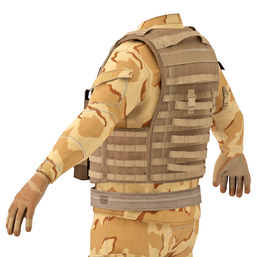 sas soldier clothes 3 c4d