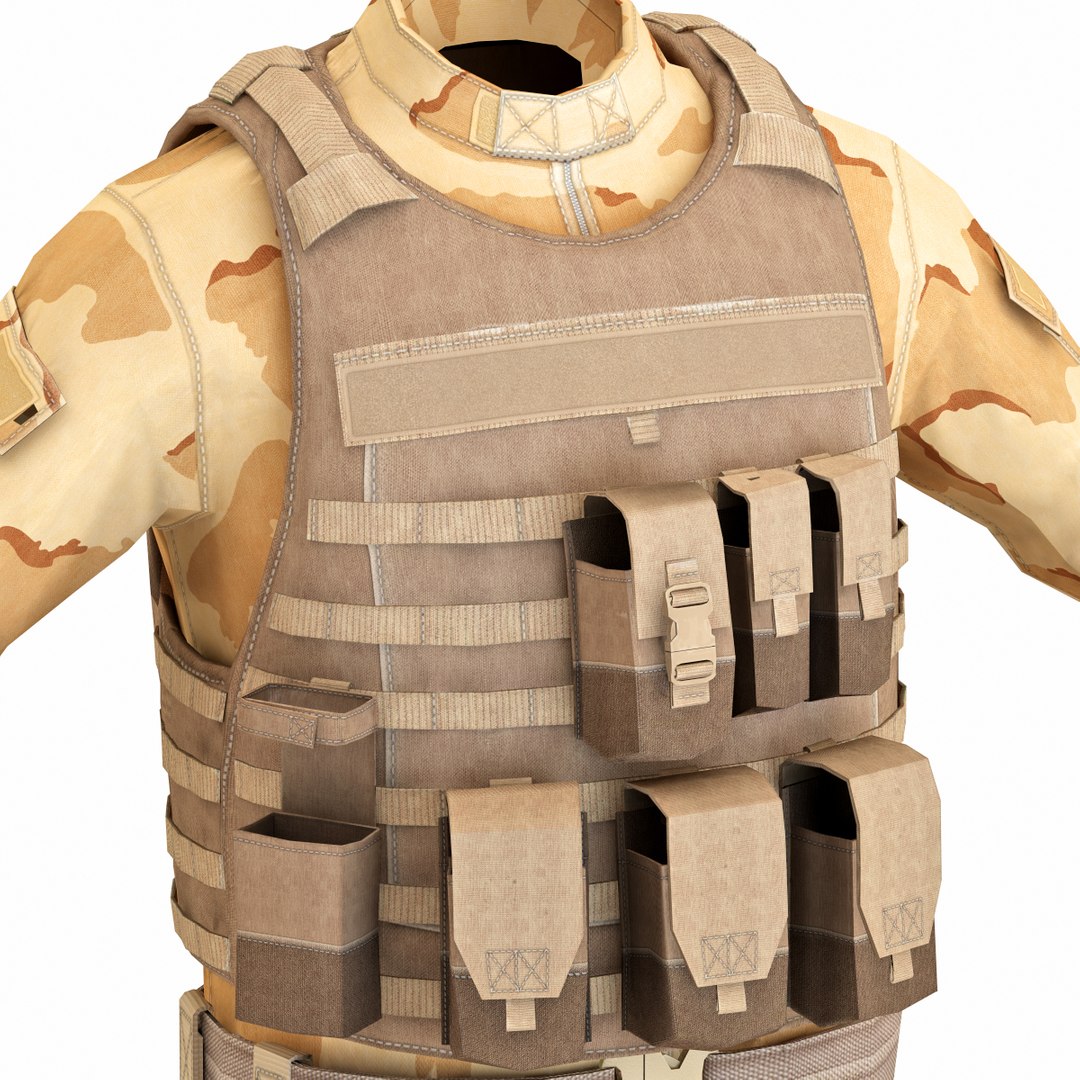 sas soldier clothes 3 c4d