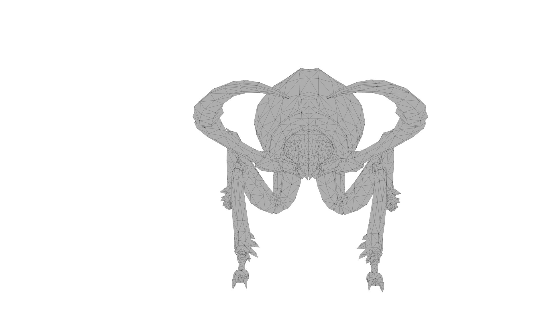 3D Alien Insect Creature 3D Model Game-Ready Rigged - TurboSquid 2370741