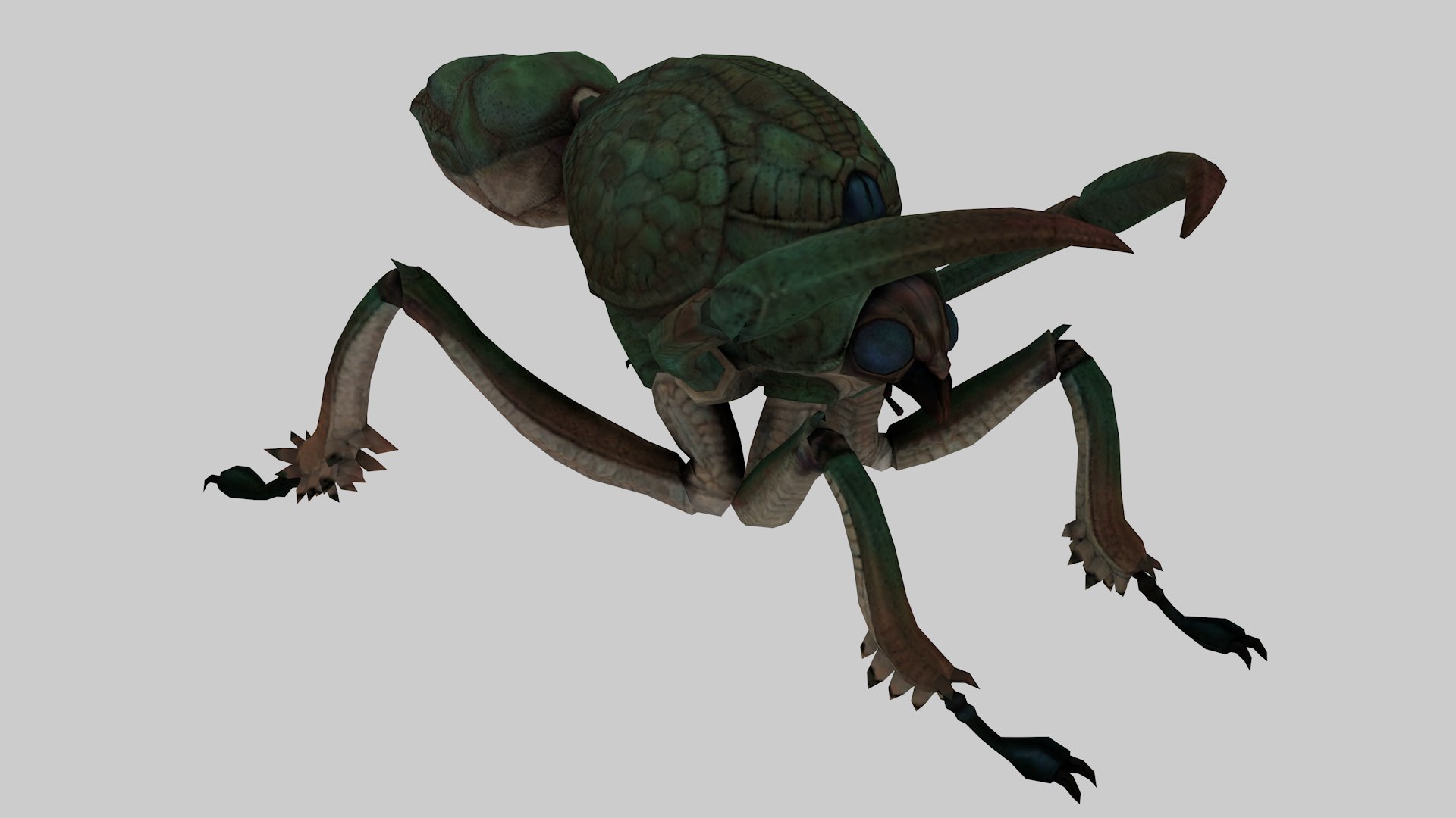 3D Alien Insect Creature 3D Model Game-Ready Rigged - TurboSquid 2370741