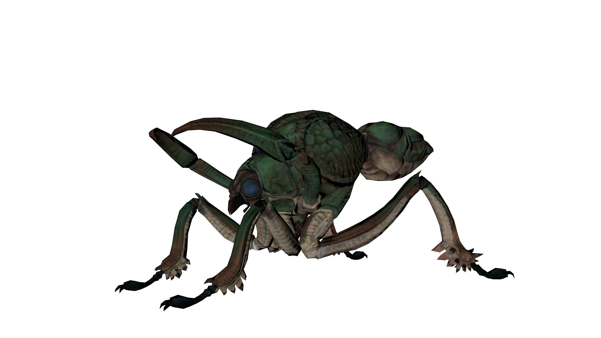 3D Alien Insect Creature 3D Model Game-Ready Rigged - TurboSquid 2370741