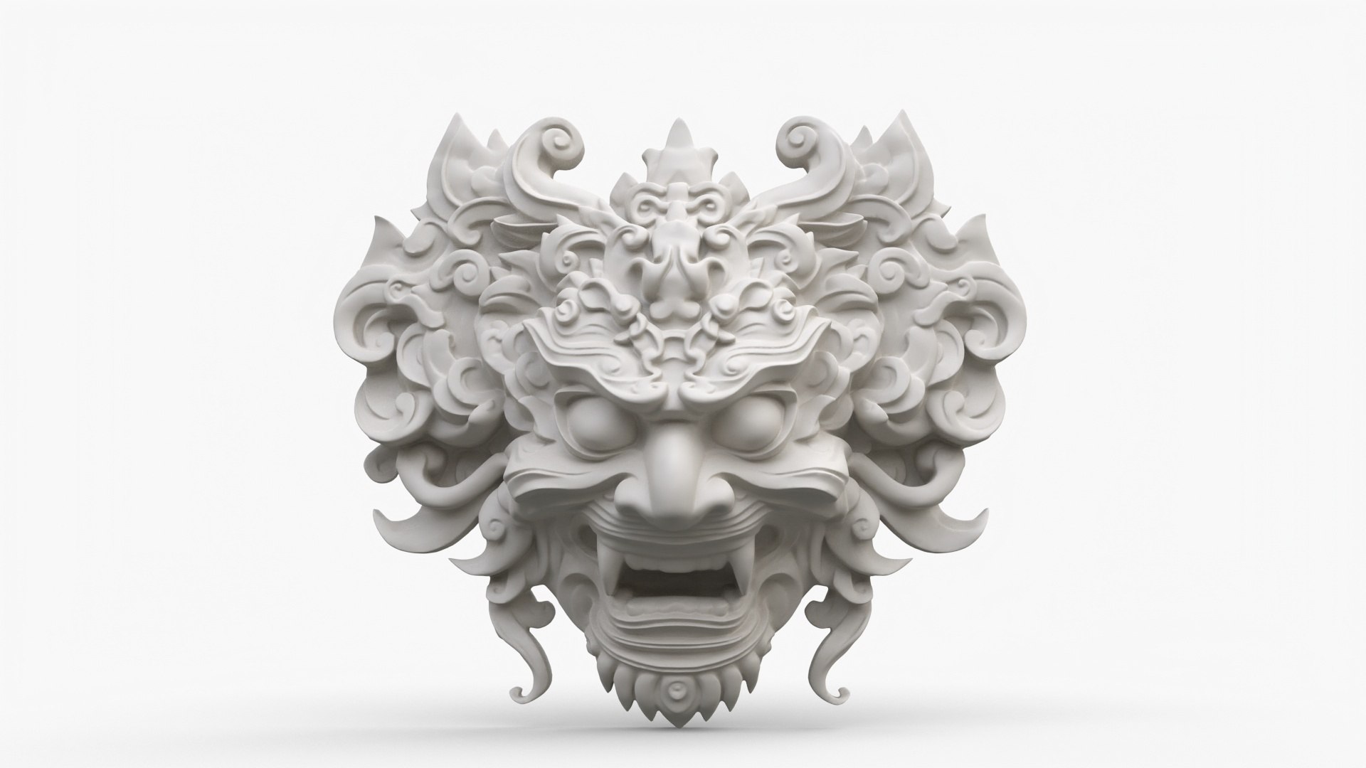 3D Collection 8 Balinese Demonic Reliefs Model - TurboSquid 2207467