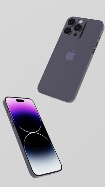 3D Apple iPhone 14 Pro Max 4 colors - TurboSquid 1975328