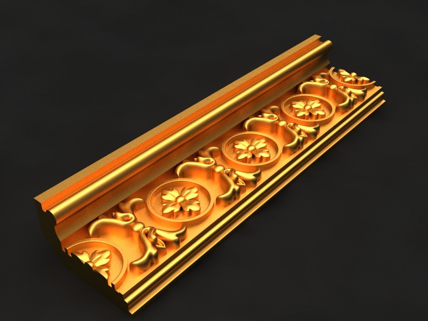 Cornice Mold Decor 3D Model - TurboSquid 1181567