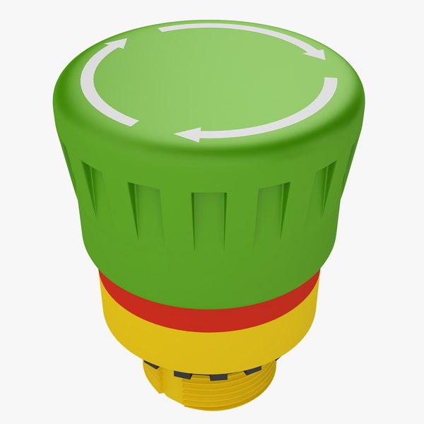 Industrial button model - TurboSquid 1317883