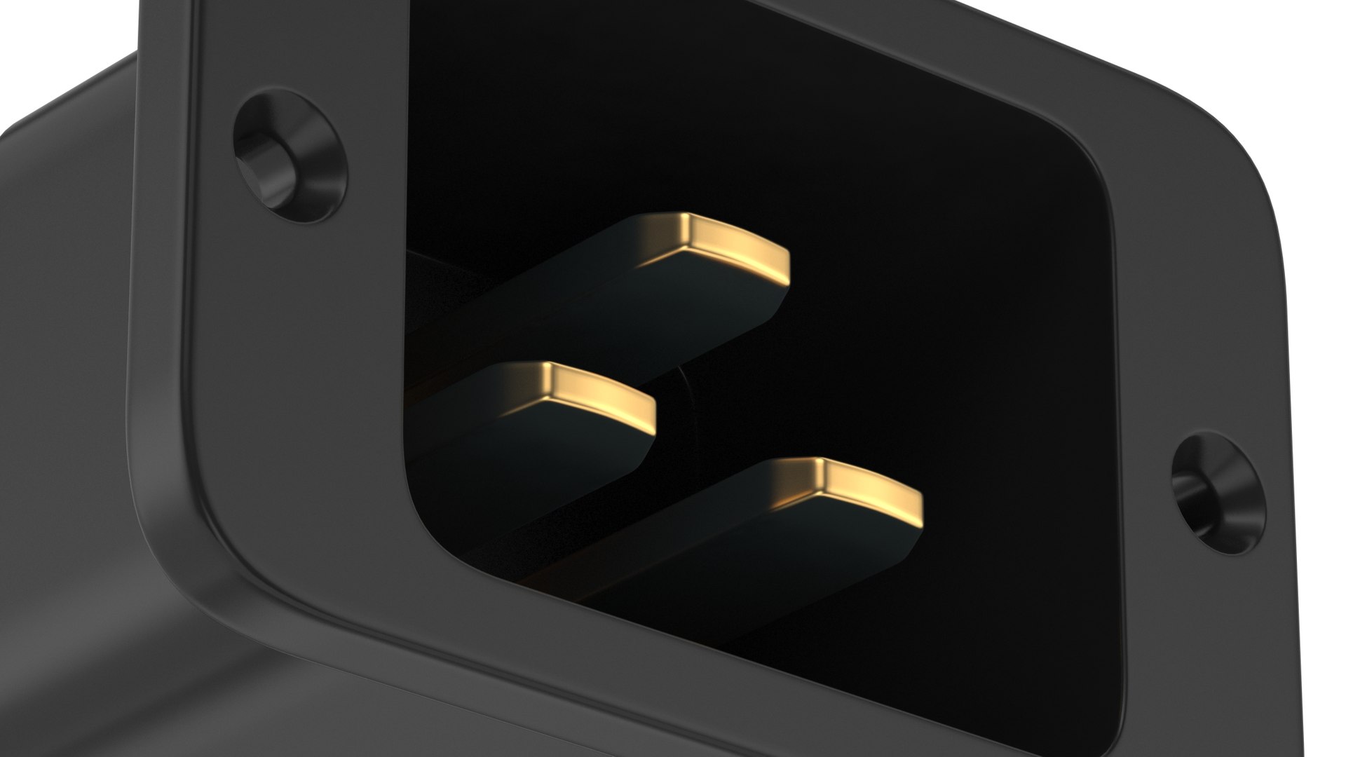 3D Iec 320 C2 - TurboSquid 1642946