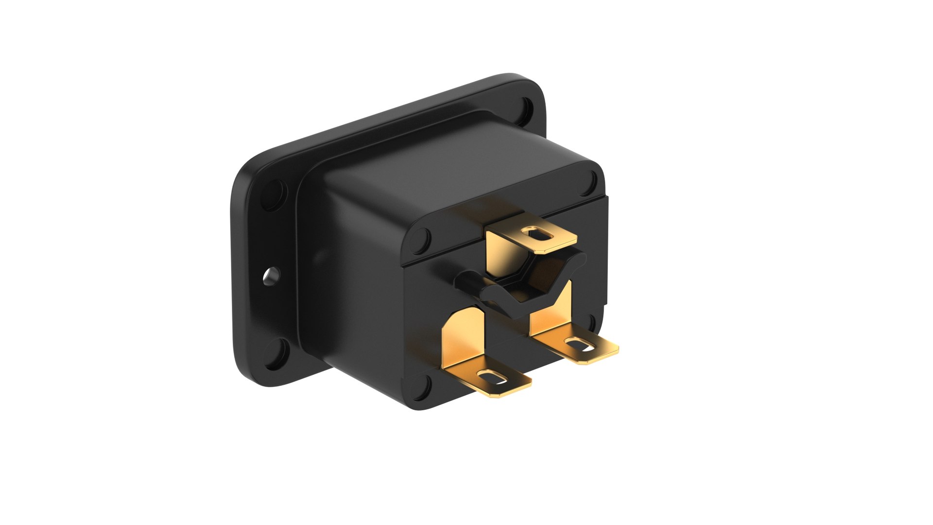 3D Iec 320 C2 - TurboSquid 1642946