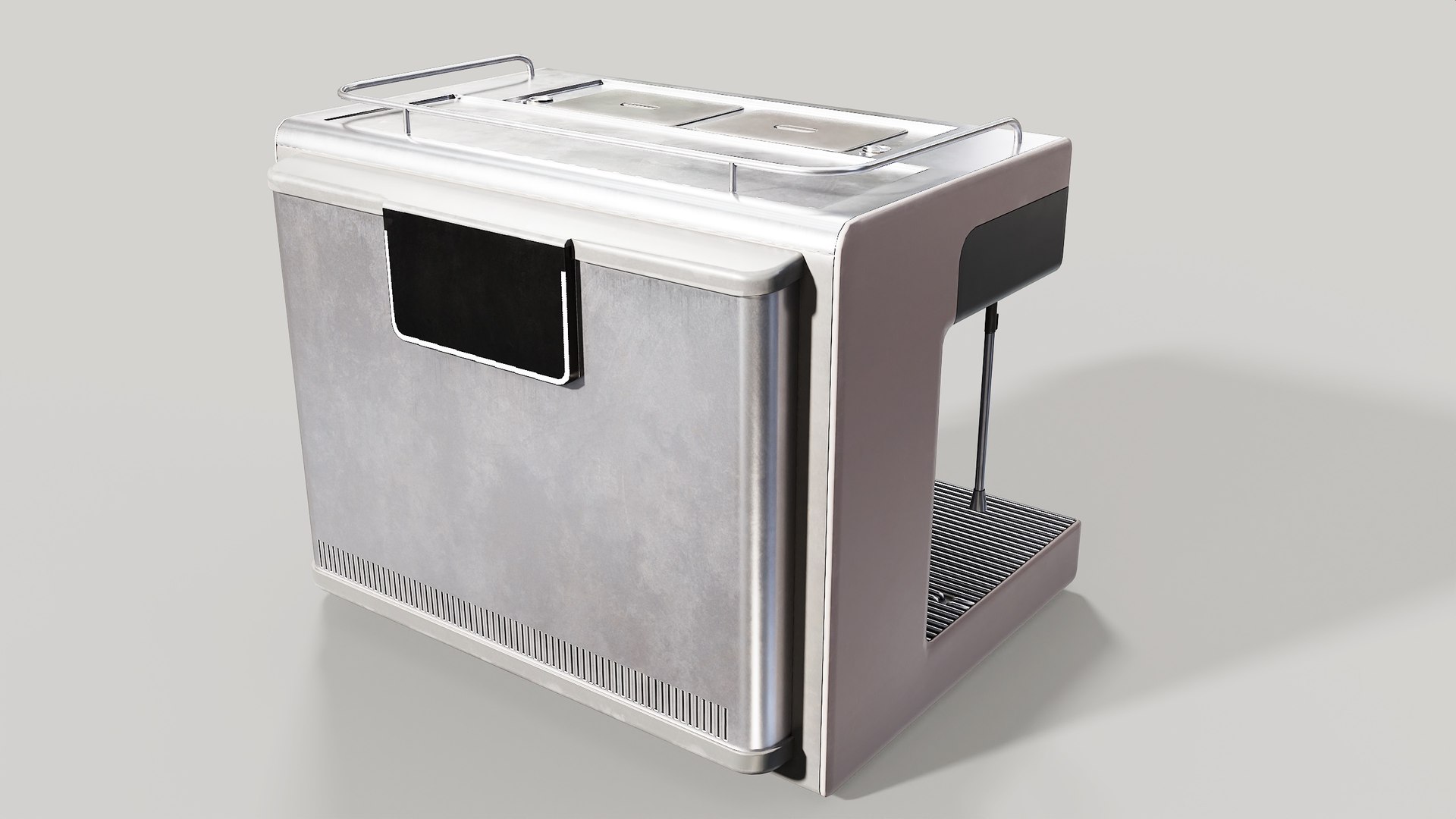 3D Generic Coffee Machine - PBR Game Ready - TurboSquid 2134974