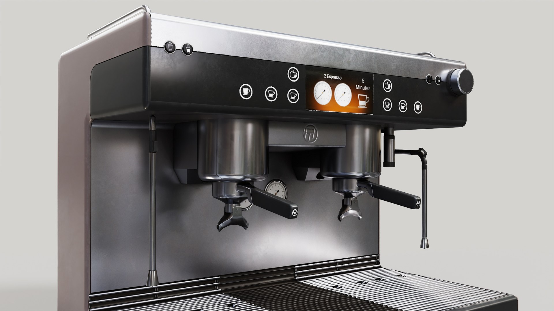 3D Generic Coffee Machine - PBR Game Ready - TurboSquid 2134974