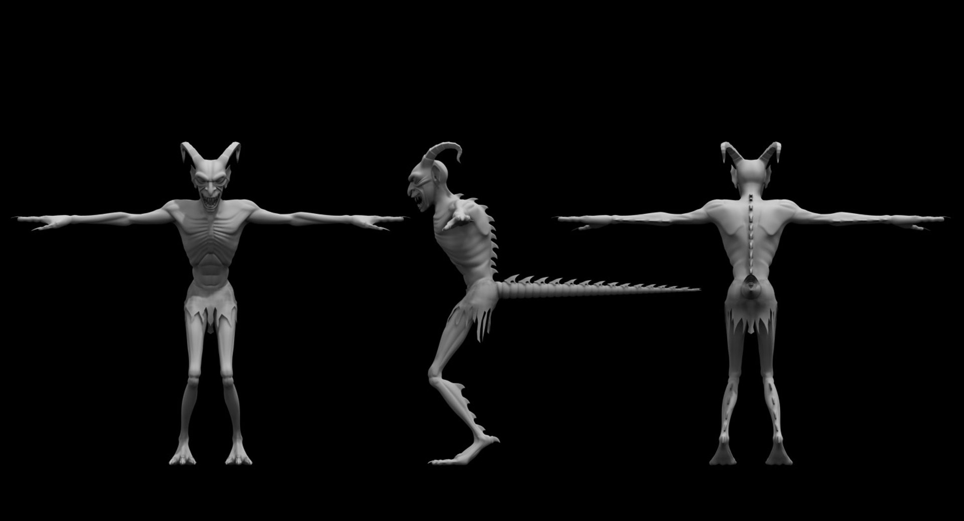 Monster Creature 3D Model - TurboSquid 1526201