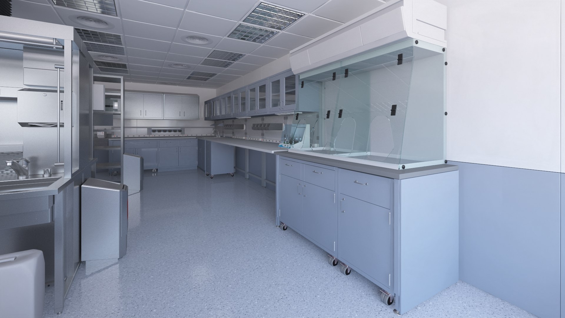 Pathology Laboratory 1 3D - TurboSquid 2012196