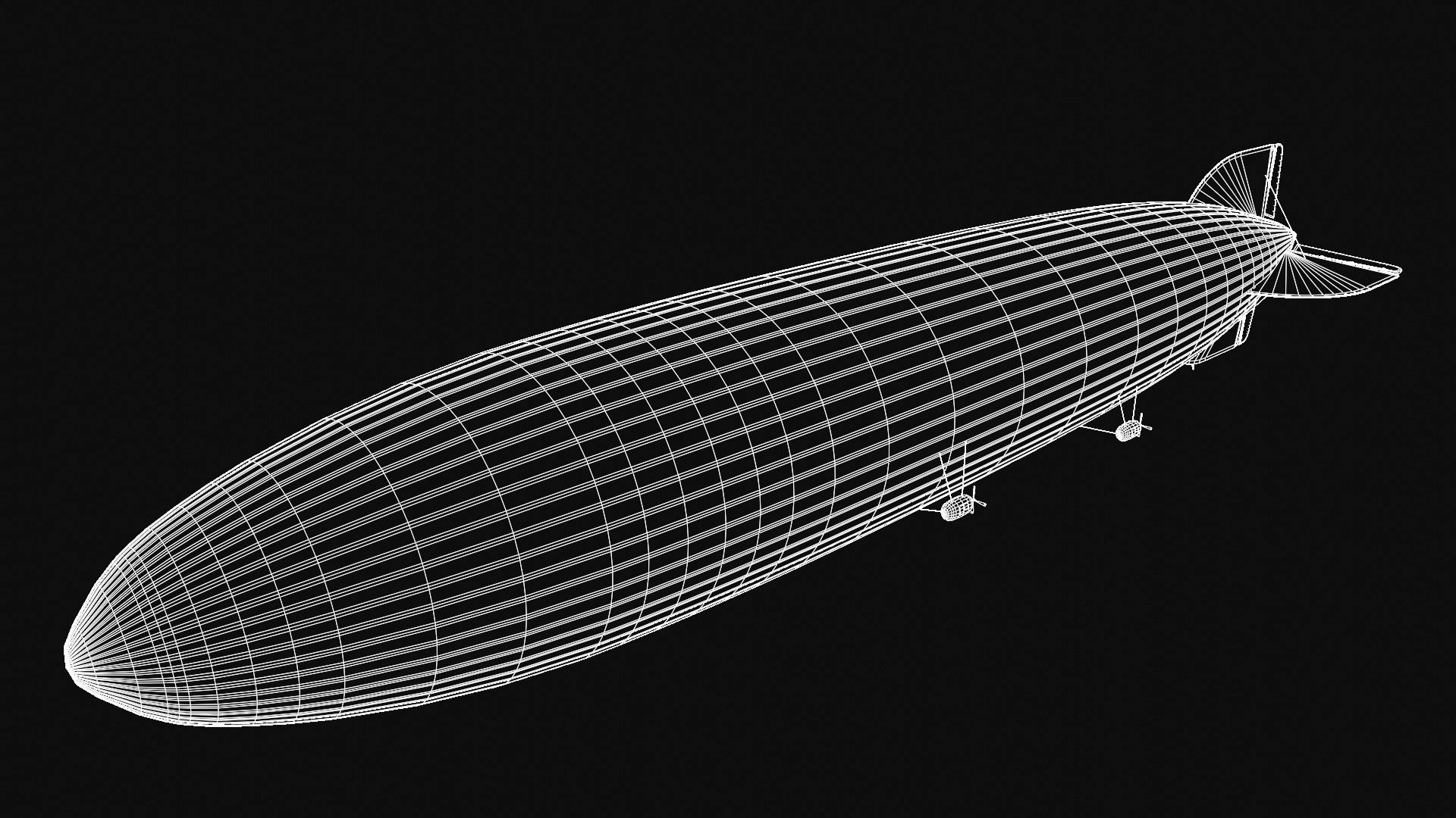 3d Model Hindenburg