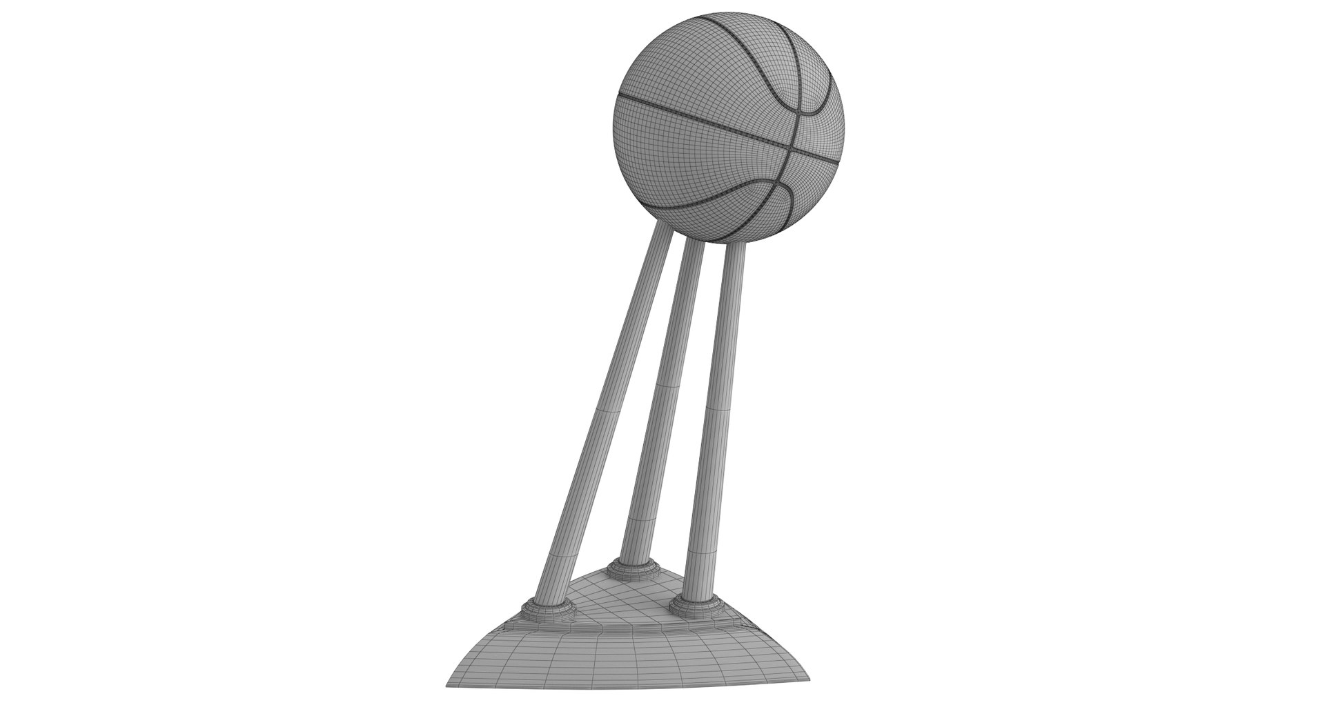 3D Basketball Trophy - TurboSquid 2193031