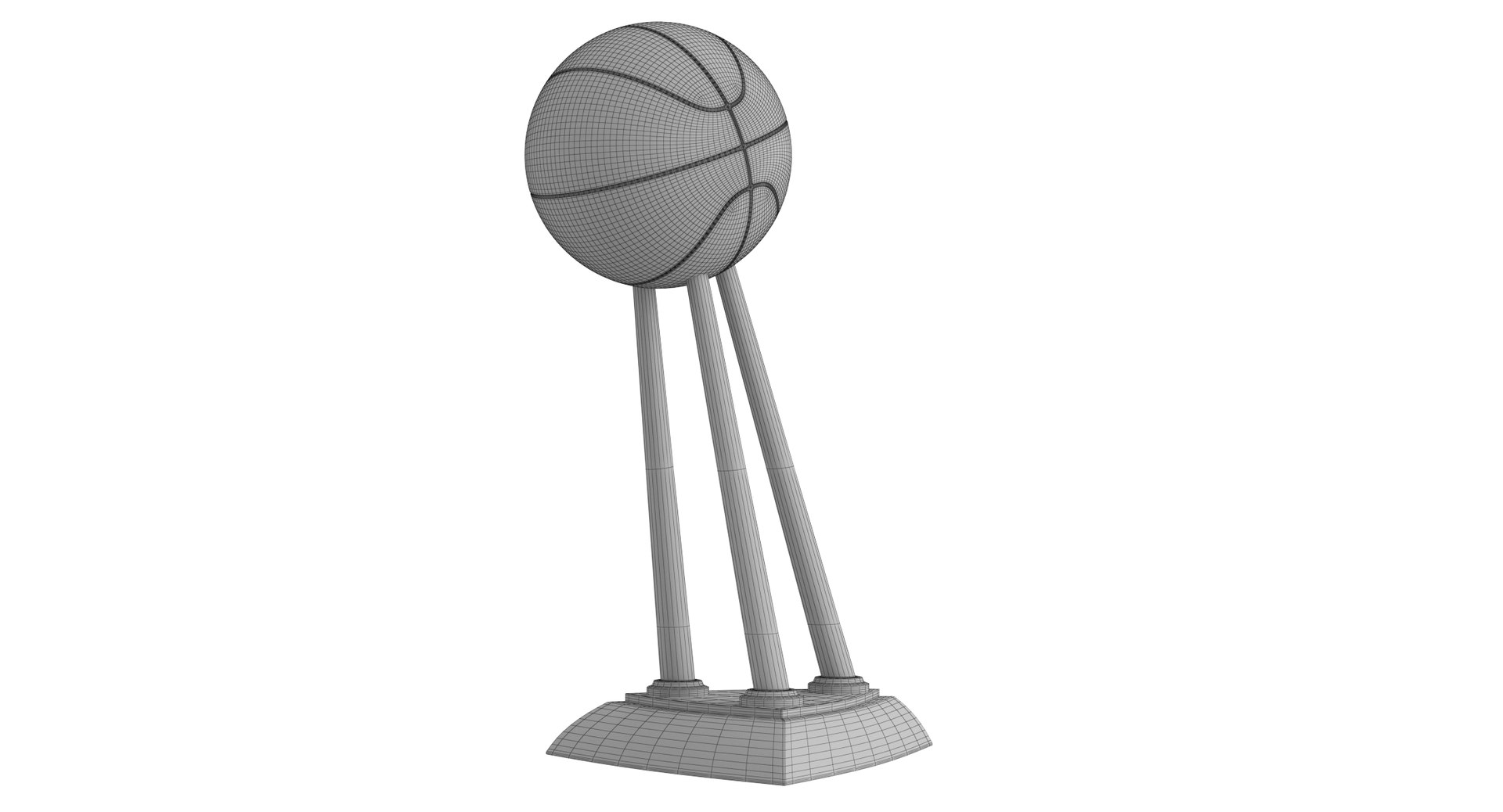 3D Basketball Trophy - TurboSquid 2193031