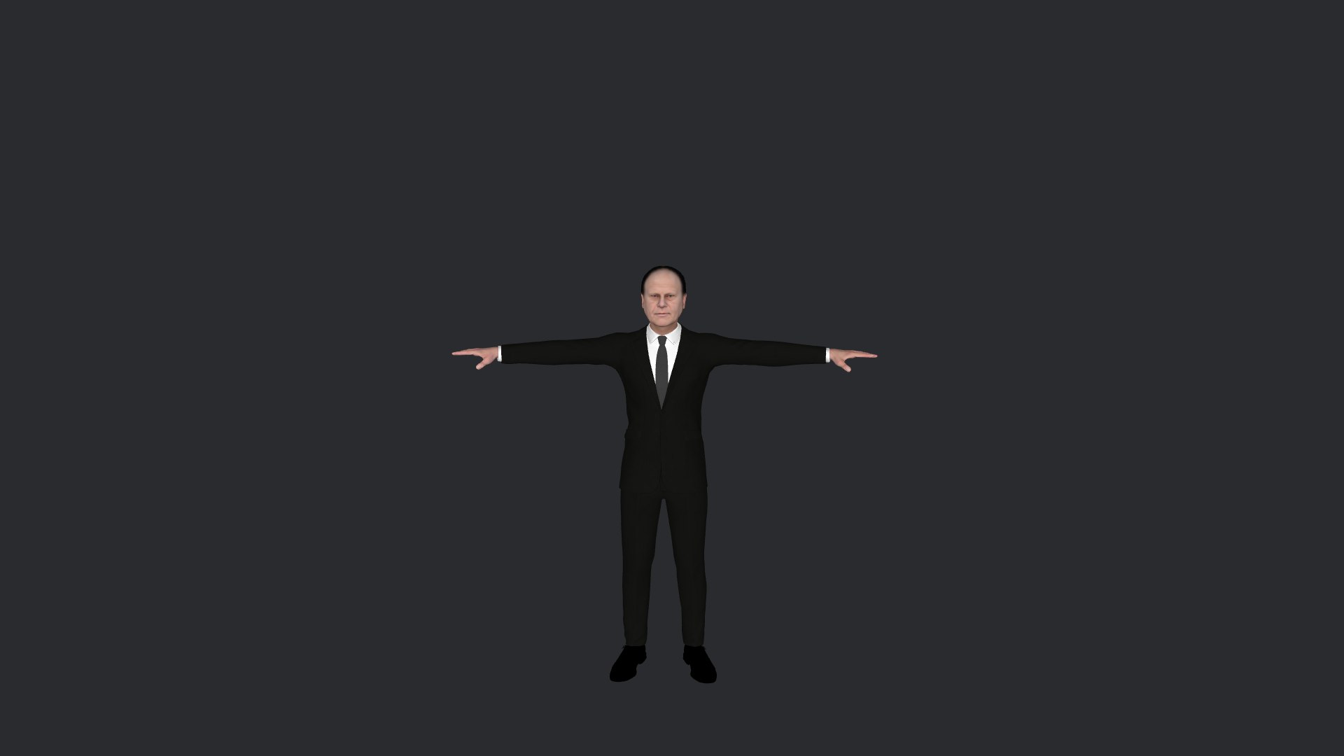 3D Gerald Ford Hyper Realistic Full Body Fully Rigged 3D Character ...