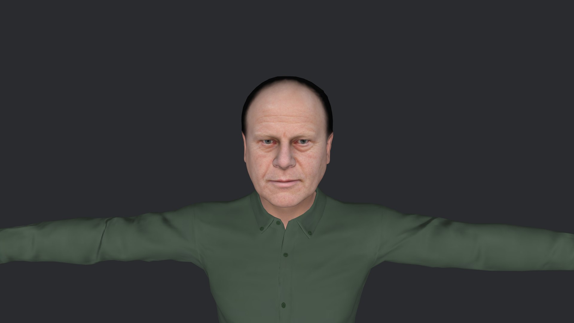 3D Gerald Ford Hyper Realistic Full Body Fully Rigged 3D Character ...