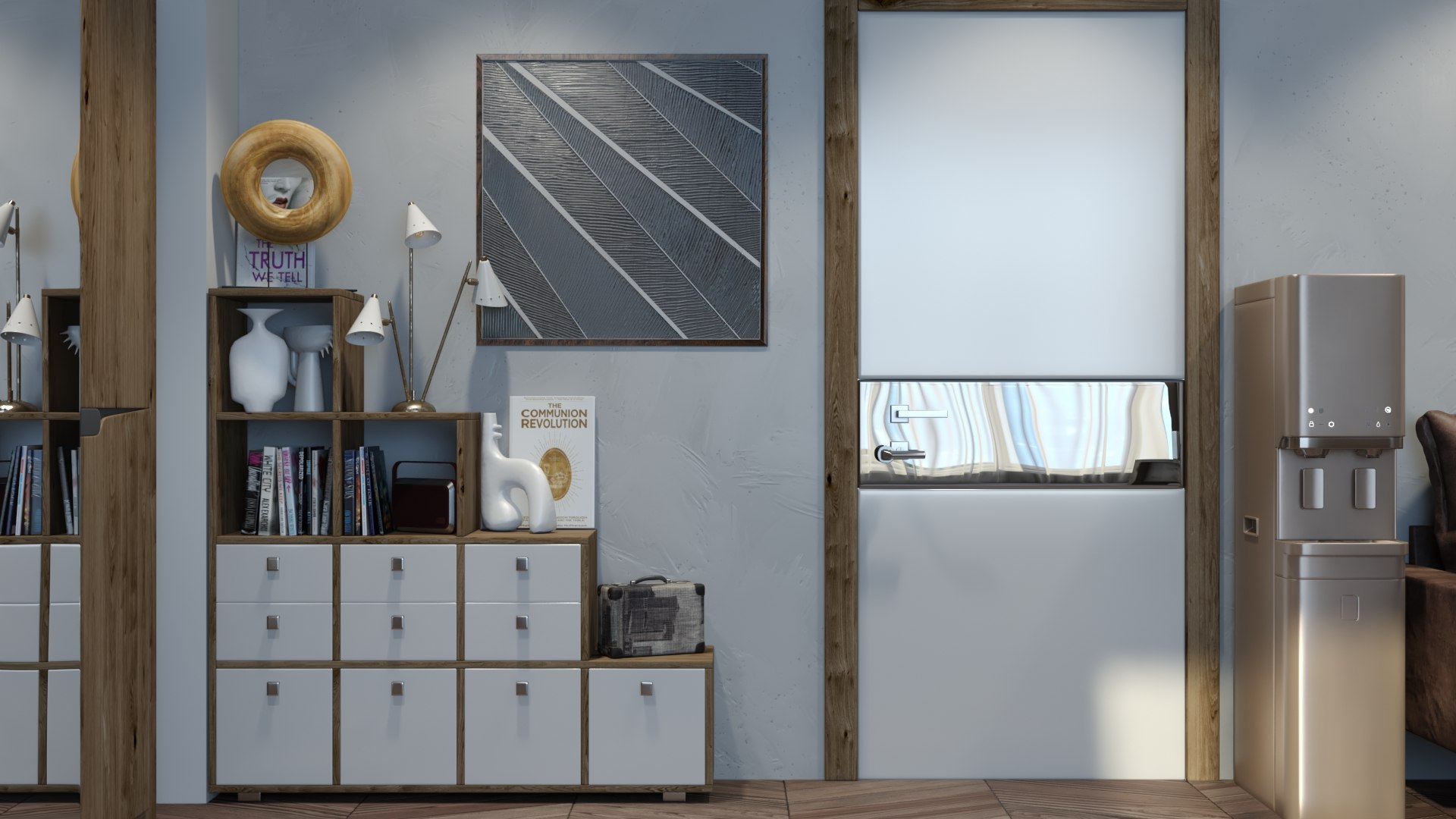 3D Modern Office Room Model - TurboSquid 2396291