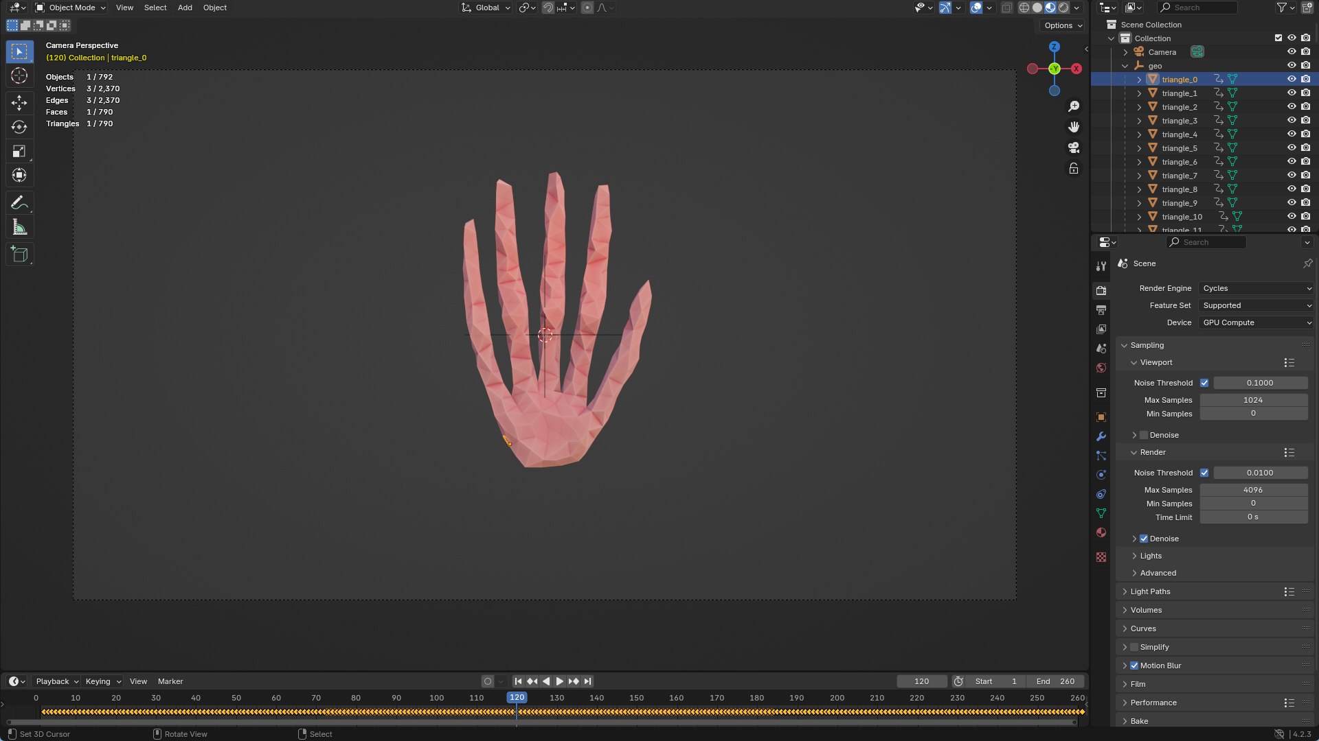 3D Origami Human Hand Unfolding Growing Animation Model - TurboSquid ...