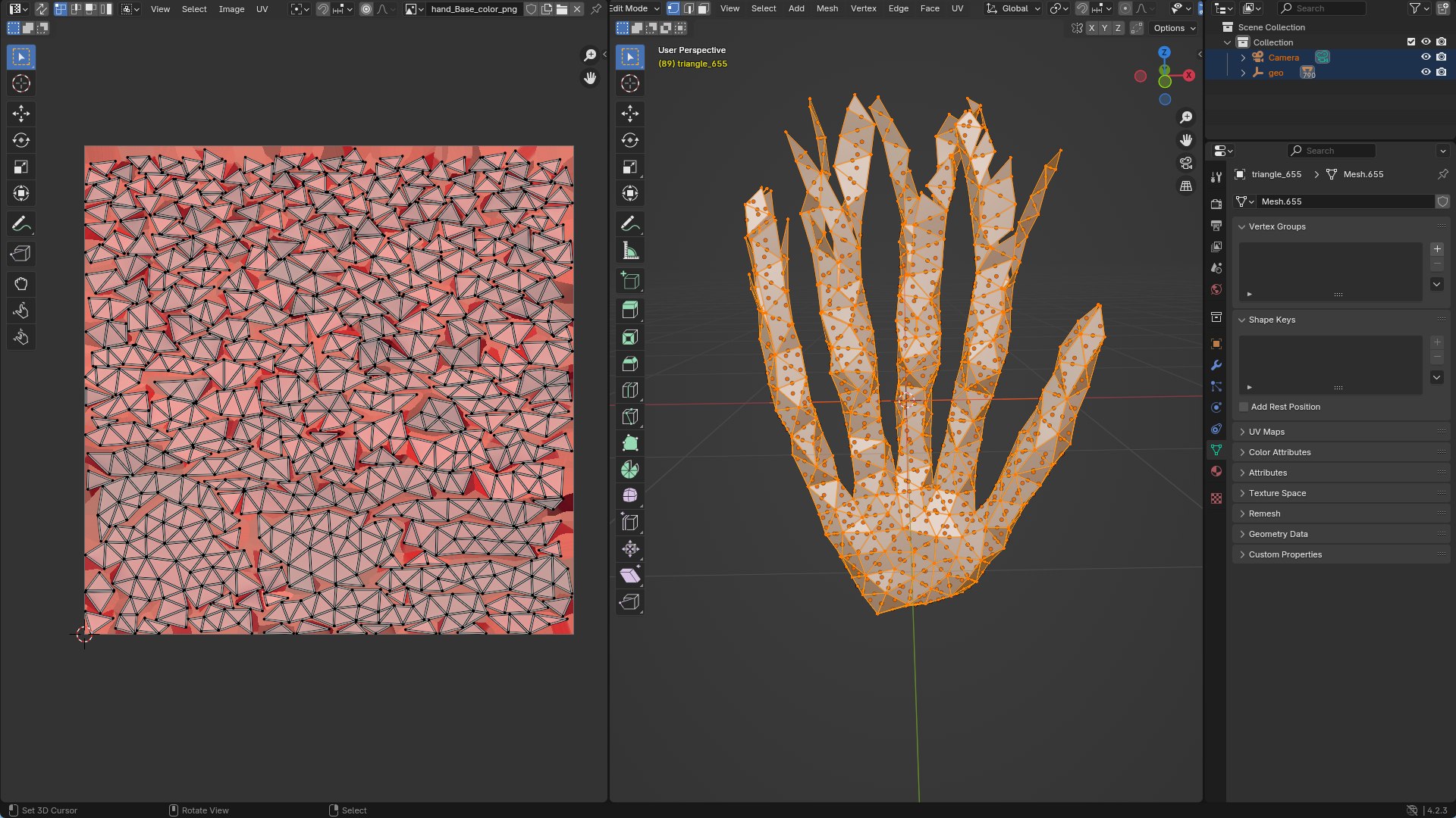 3D Origami Human Hand Unfolding Growing Animation Model - TurboSquid ...