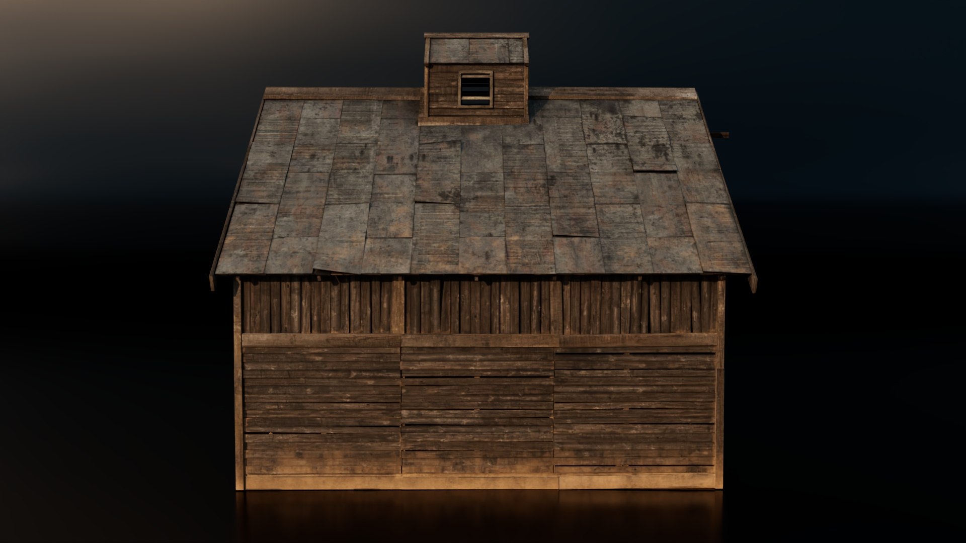 3D Medieval Barn Model - TurboSquid 2250865