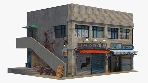 3D Korean Building model - TurboSquid 1868551