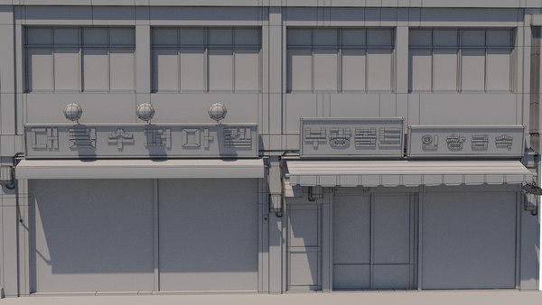 3D Korean Building model - TurboSquid 1868551
