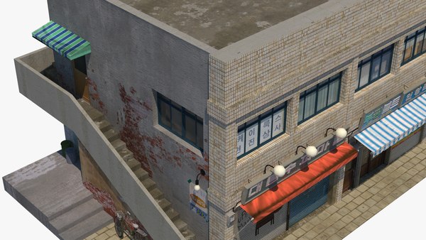 3D Korean Building model - TurboSquid 1868551
