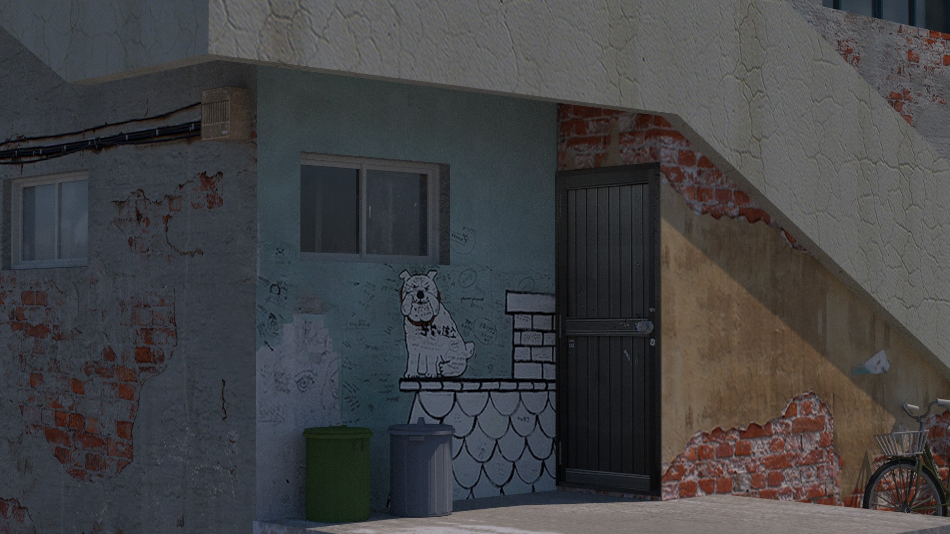 3D Korean Building Model - TurboSquid 1868551