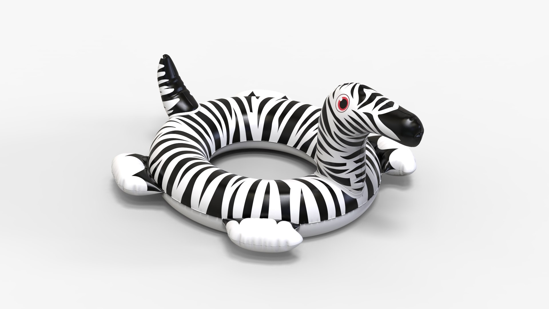 3D Inflatable Kid Zebra Pool Float Buoy Model - TurboSquid 2229856