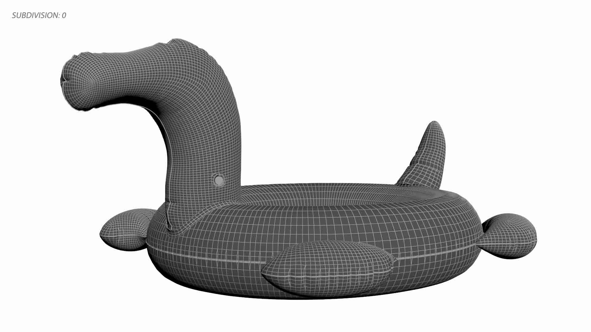 3D Inflatable Kid Zebra Pool Float Buoy Model - TurboSquid 2229856