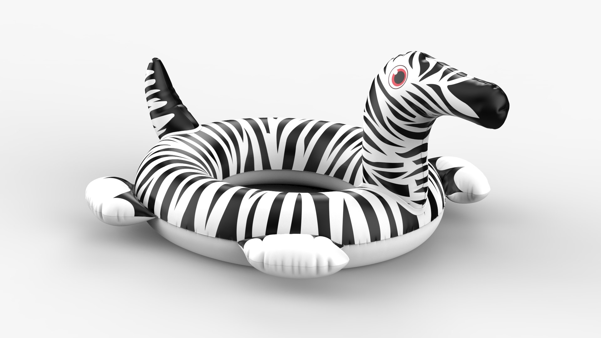 3D Inflatable Kid Zebra Pool Float Buoy Model - TurboSquid 2229856