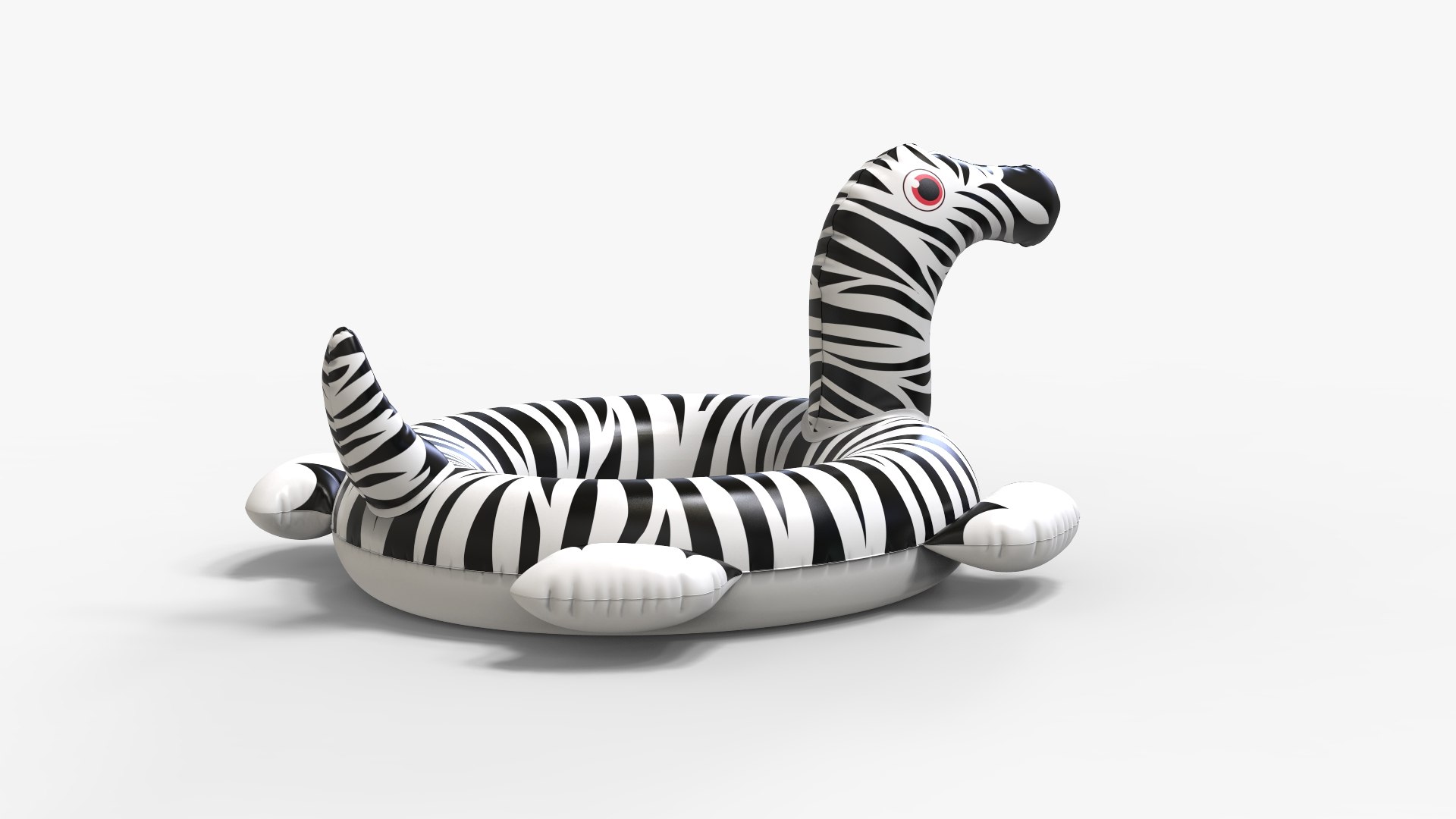 3D Inflatable Kid Zebra Pool Float Buoy Model - TurboSquid 2229856