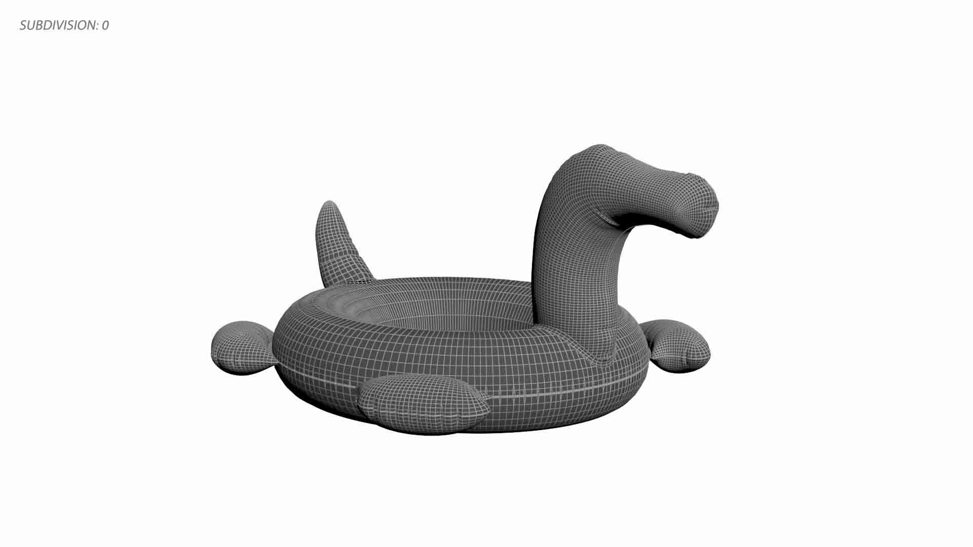 3D Inflatable Kid Zebra Pool Float Buoy Model - TurboSquid 2229856