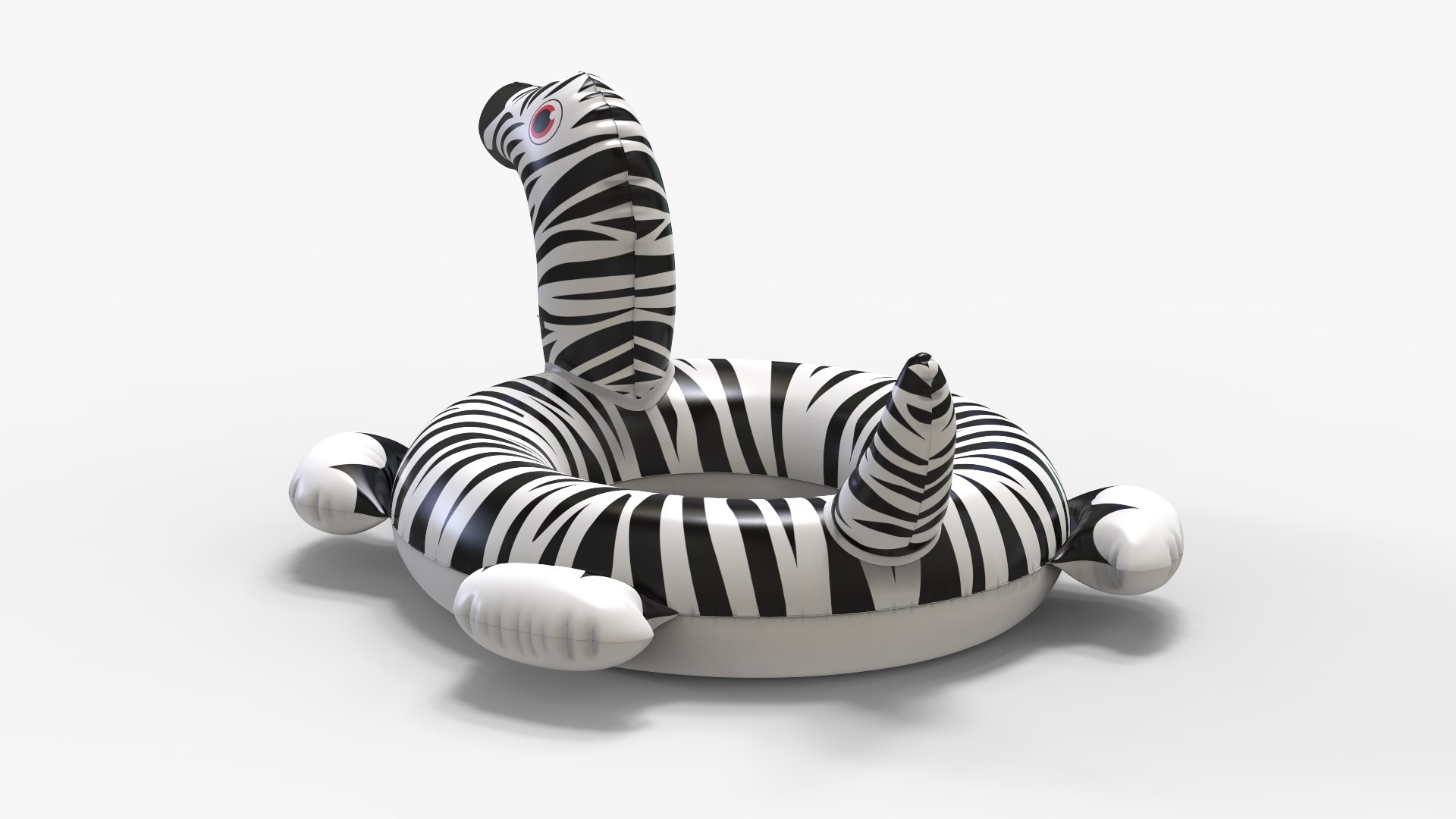 3D Inflatable Kid Zebra Pool Float Buoy Model - TurboSquid 2229856