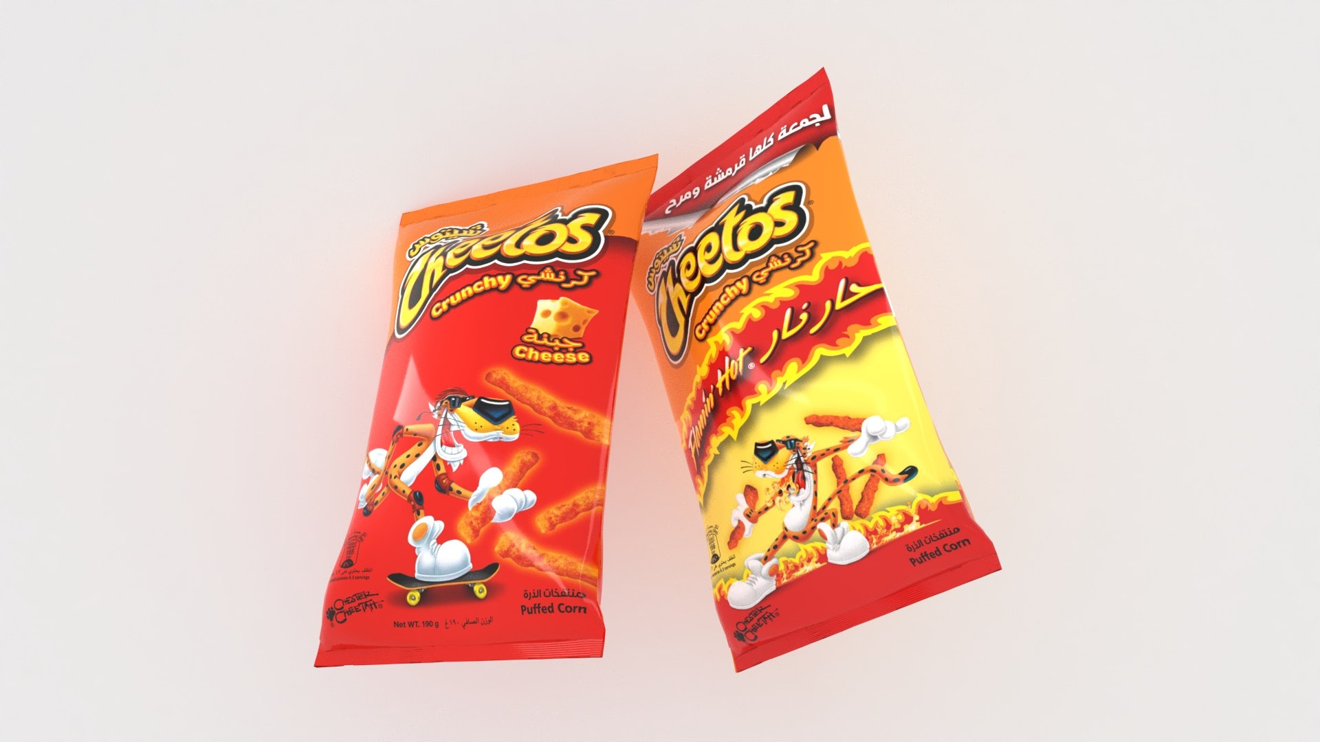 3D Cheetos Crunchy - TurboSquid 2044474