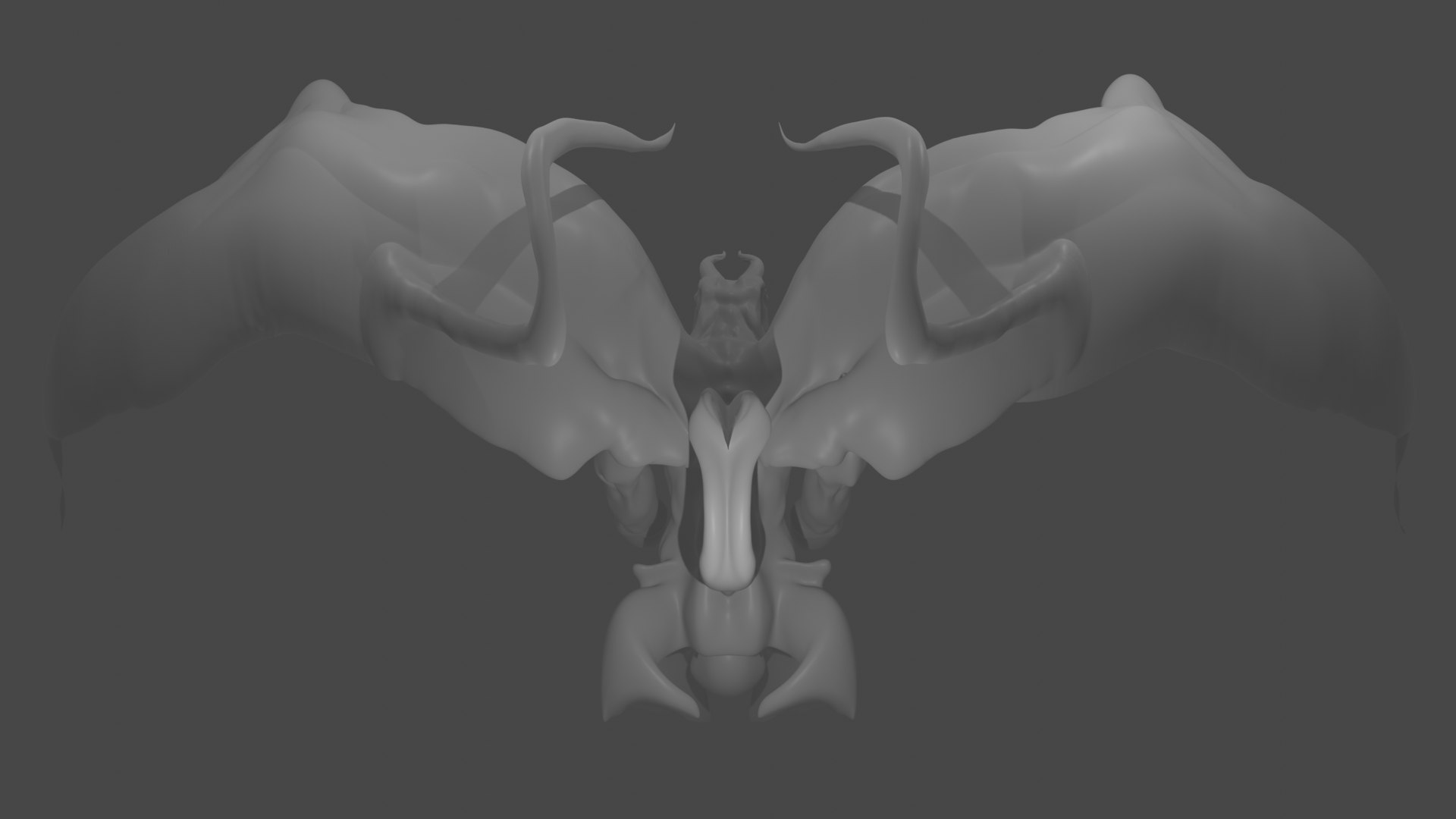 Creature Hover Dragon Man 3D Model - TurboSquid 1640822
