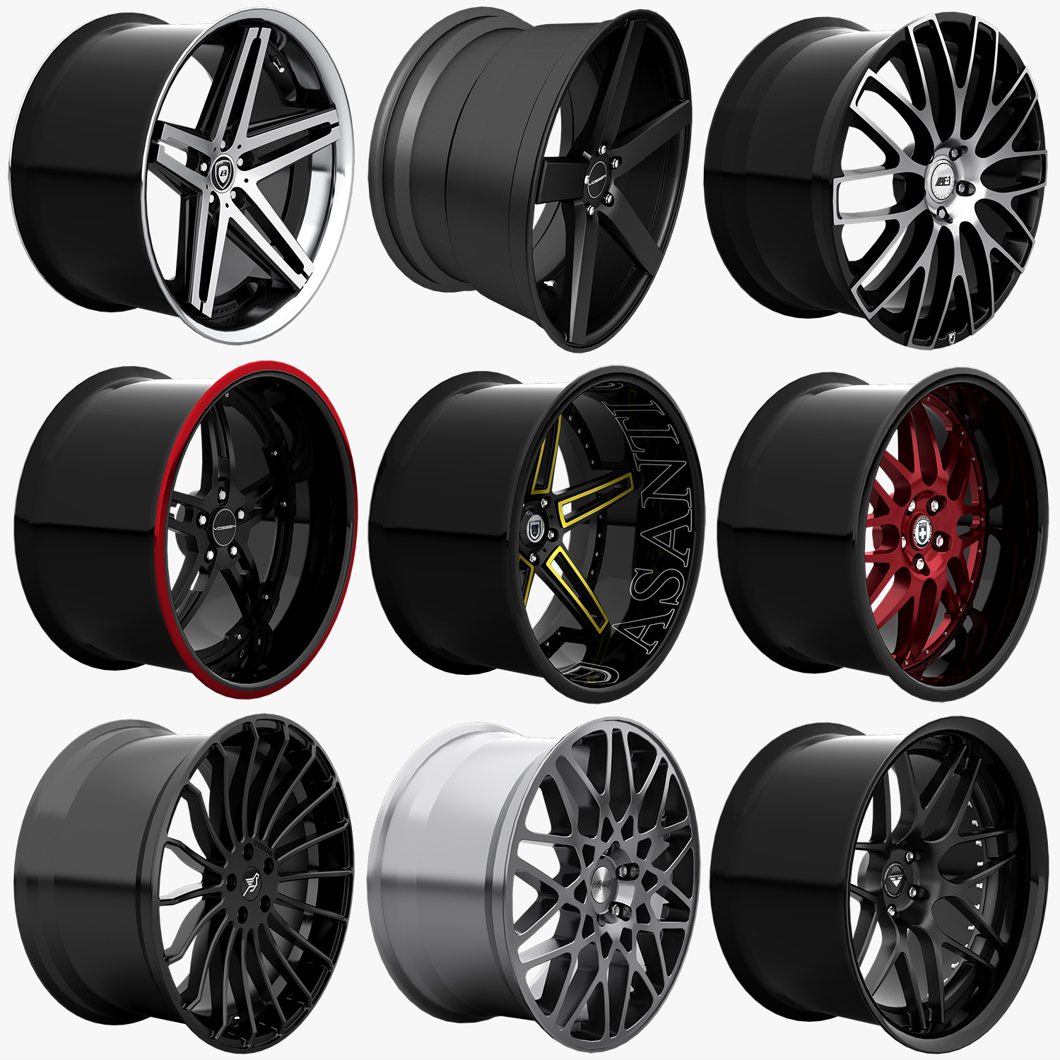 3D wheel rim - TurboSquid 1689711