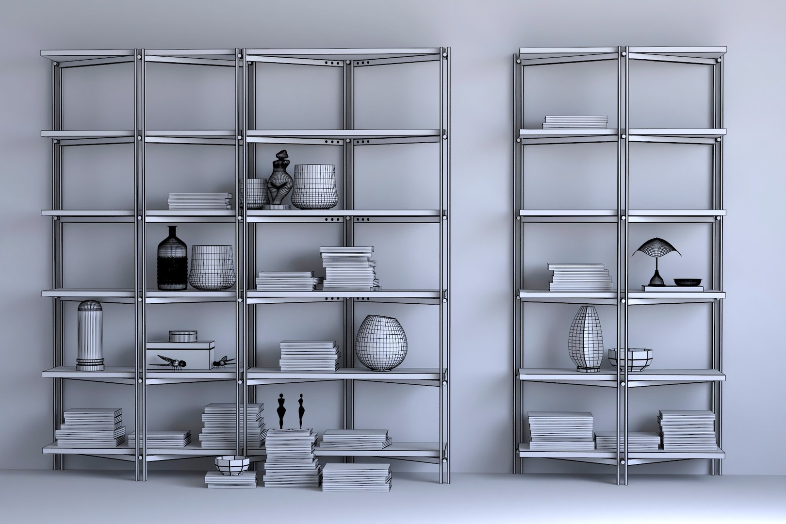 Rack System 3D Model - TurboSquid 1344132