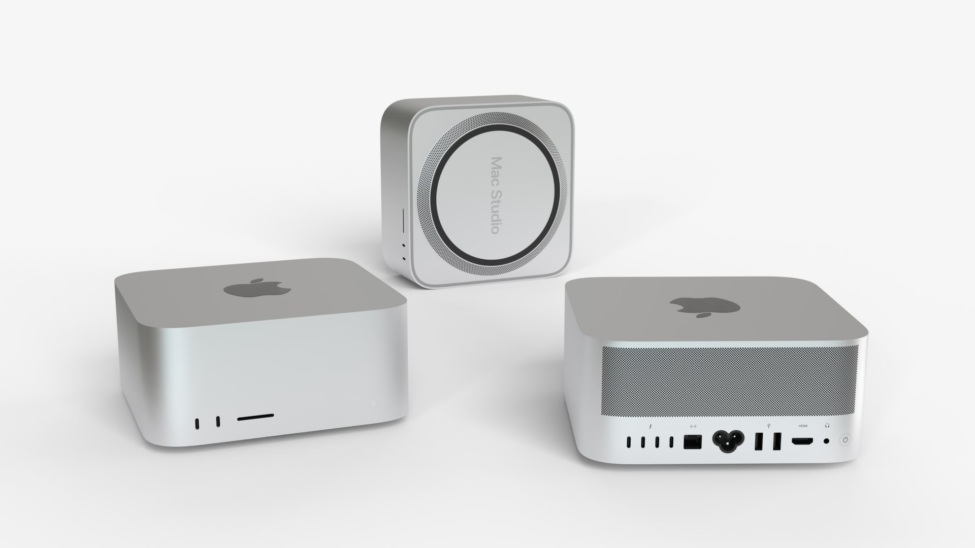 3D Apple Mac Studio M2 2024 - TurboSquid 2308200