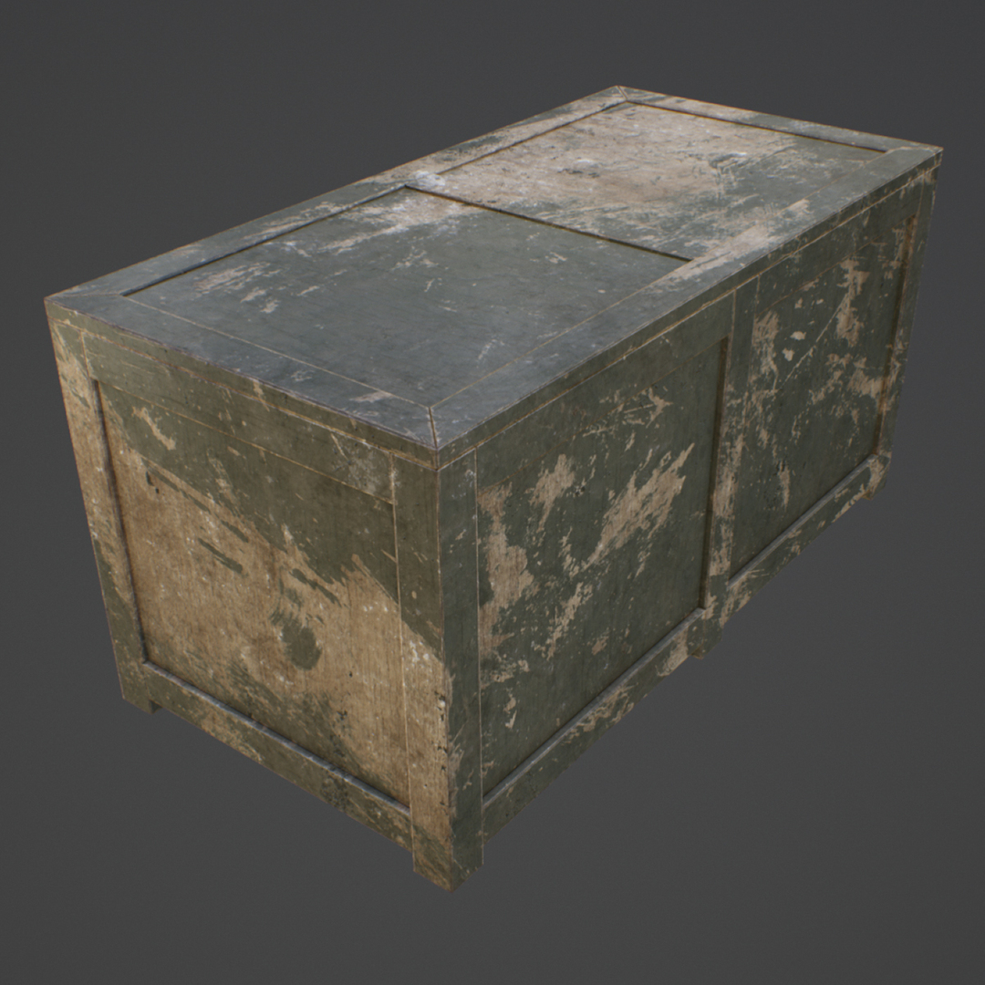 3D outdoor storage box pbr model - TurboSquid 1382664